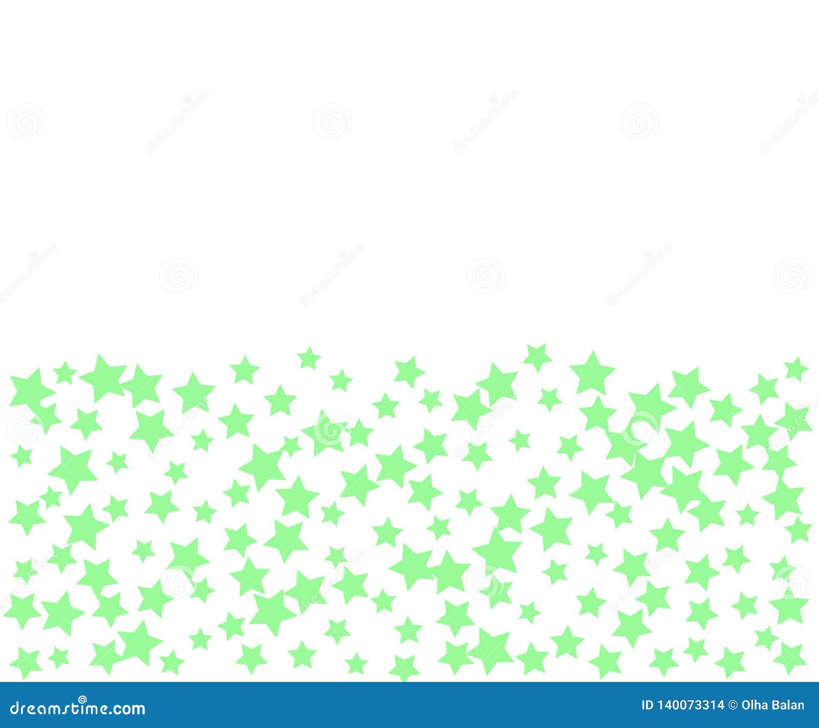 Mint Stars Banner stock vector. Illustration of path - 140073314