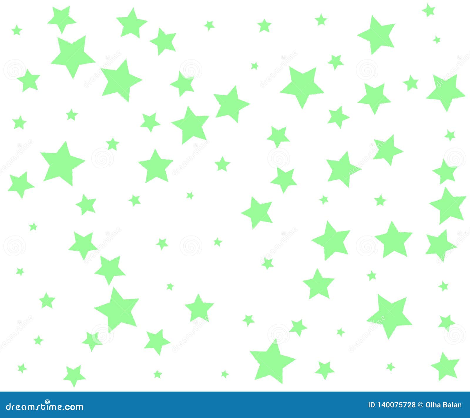 Mint Stars Banner stock vector. Illustration of backdrop - 140075728