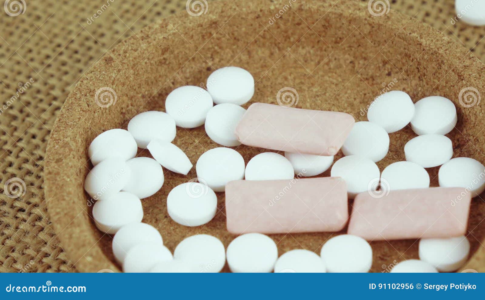 Mint Tablets and Chewing Gum Stock Footage - Video of natural, macro ...