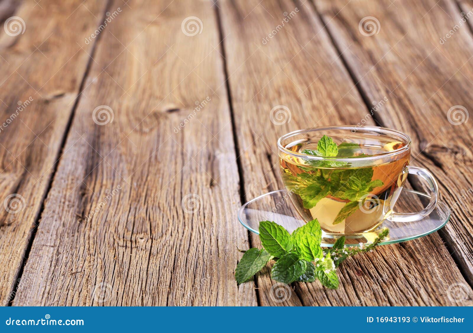 Mint tea stock image. Image of closeup, glass, beverage - 16943193