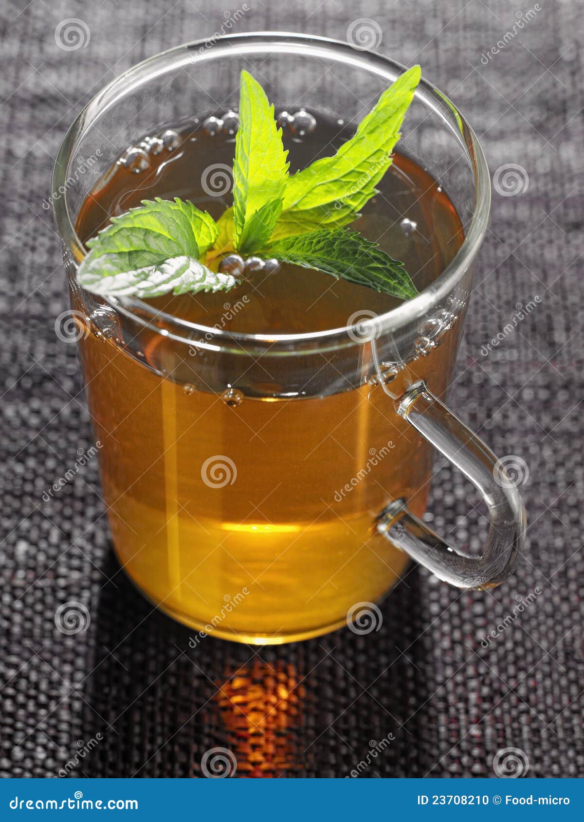 Mint tea stock photo. Image of selective, focus, plant - 23708210