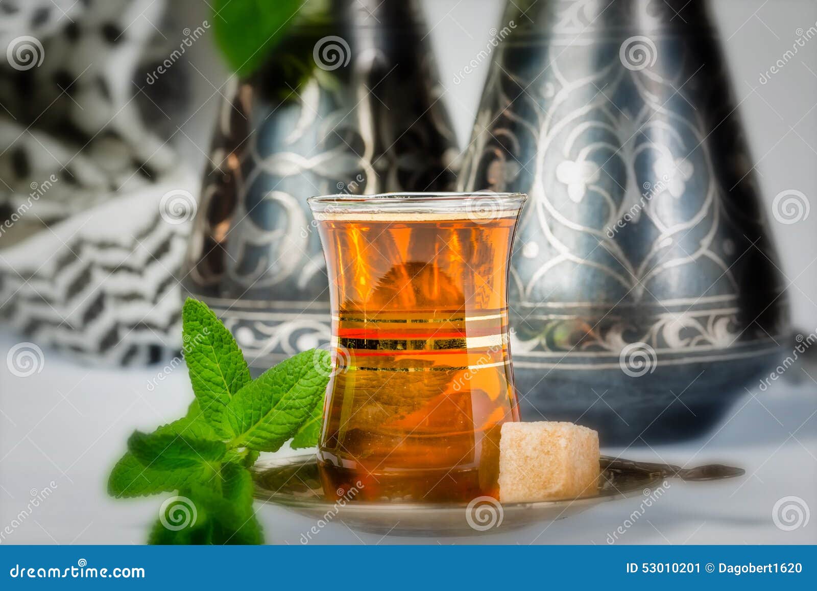 Mint tea stock image. Image of decoration, oriental, atmosphere - 53010201