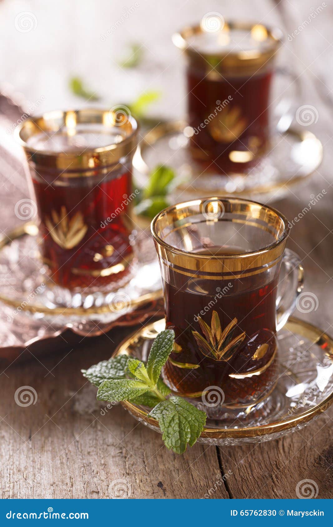 Mint tea stock photo. Image of leaf, apricots, fruit - 65762830