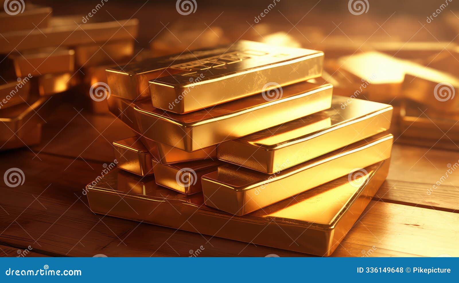 Minted gold refinery stock illustration. Illustration of refining ...