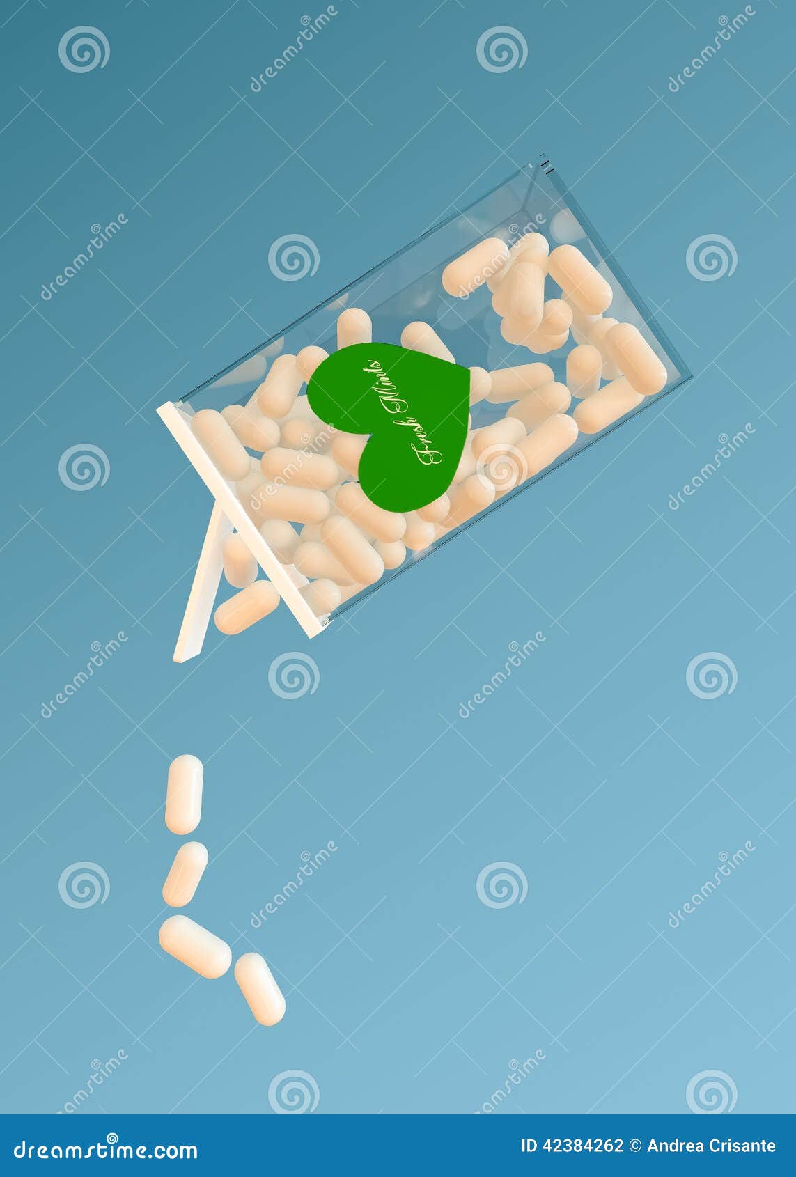 Mints box stock illustration. Illustration of flavor - 42384262