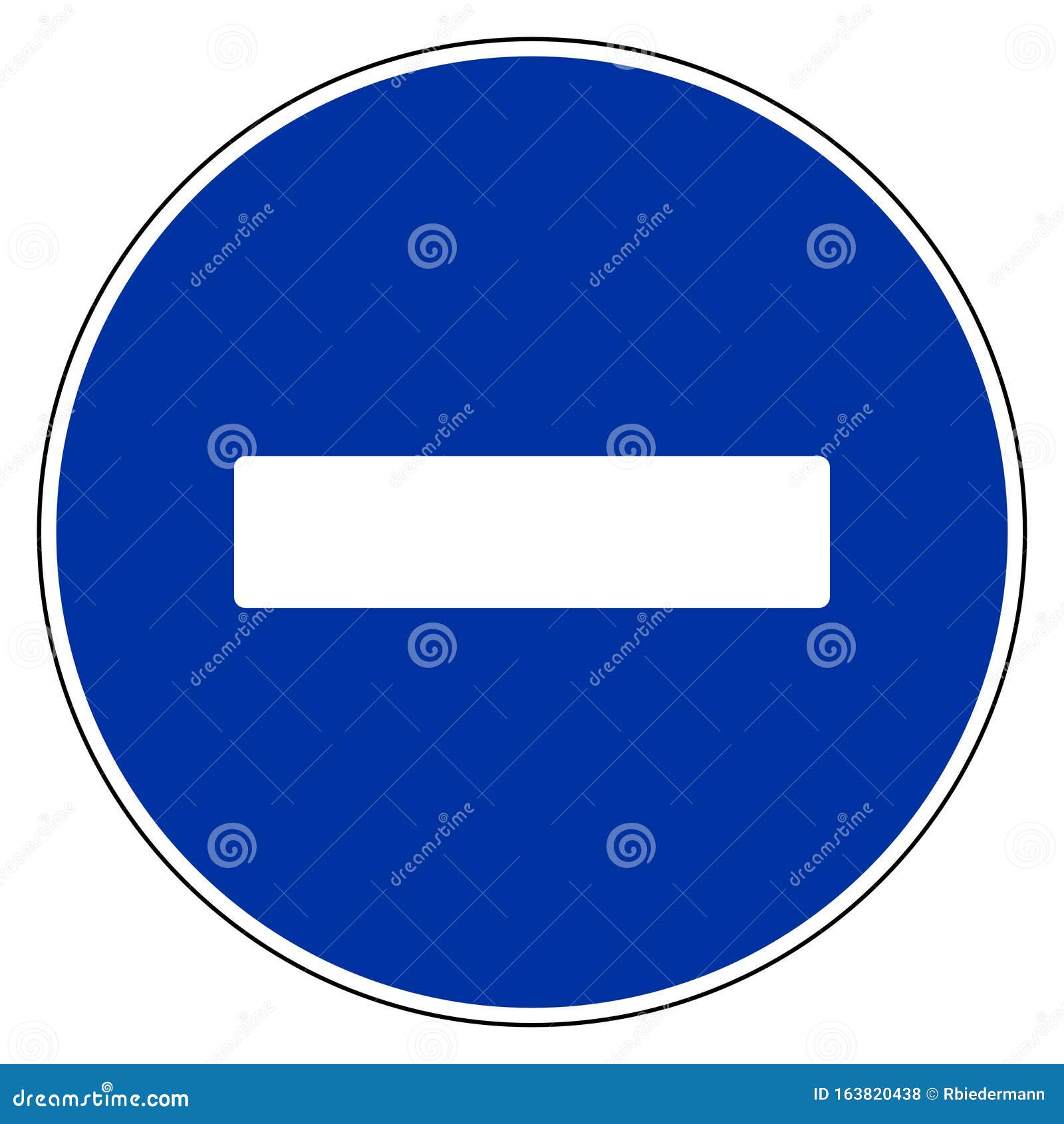 Minus and blue sign stock vector. Illustration of delete - 163820438