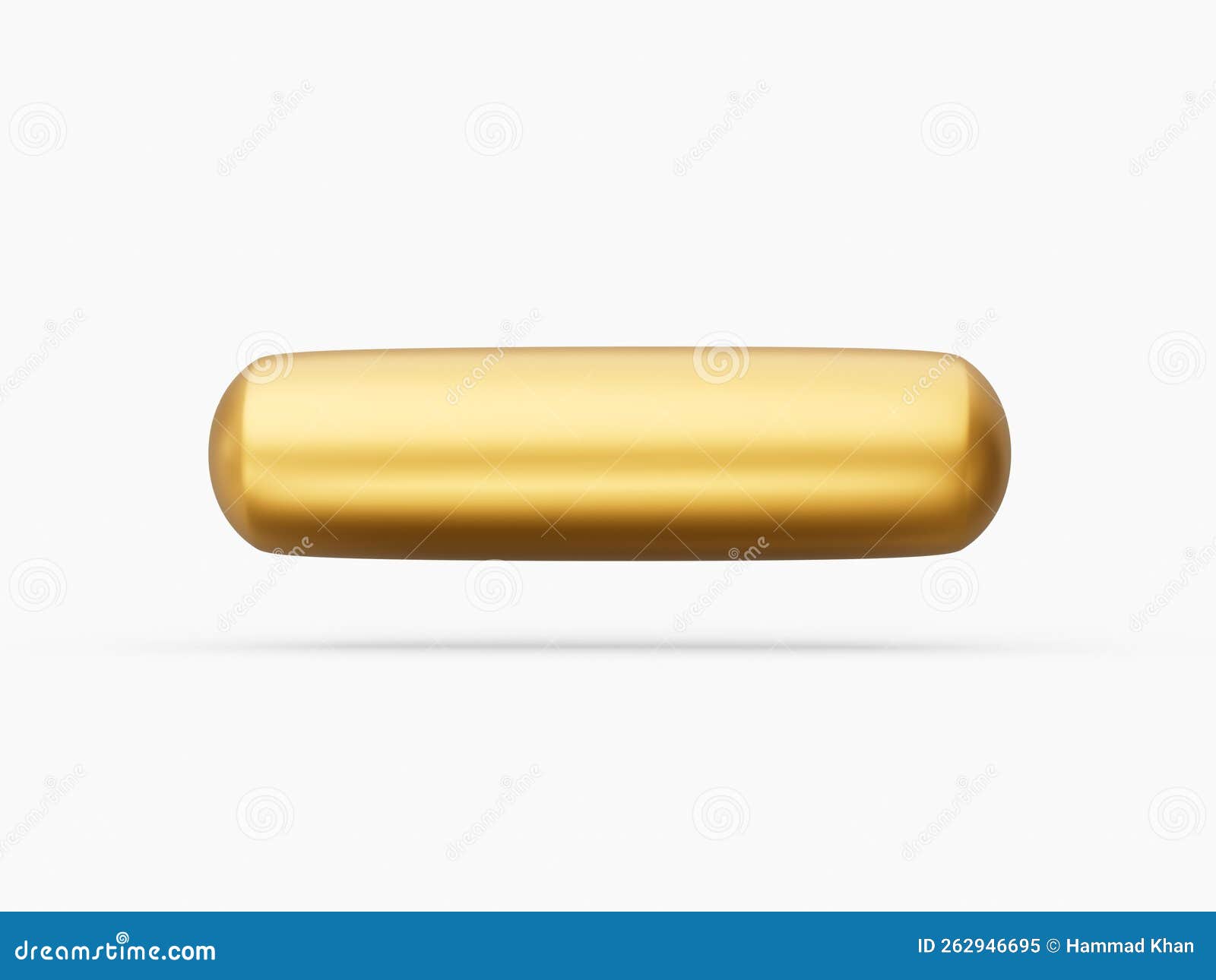 Minus or Negative Icon. Golden Minus Symbol 3D Illustration Stock ...