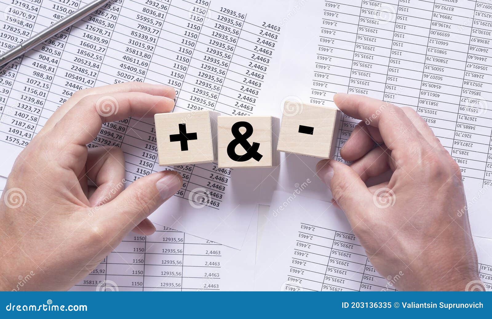 Minus Vs Plus Signs, Comparison of Opposites, Positive Vs Negative ...