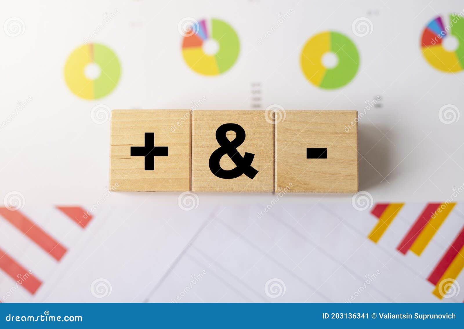 Minus Vs Plus Signs, Comparison of Opposites, Positive Vs Negative ...