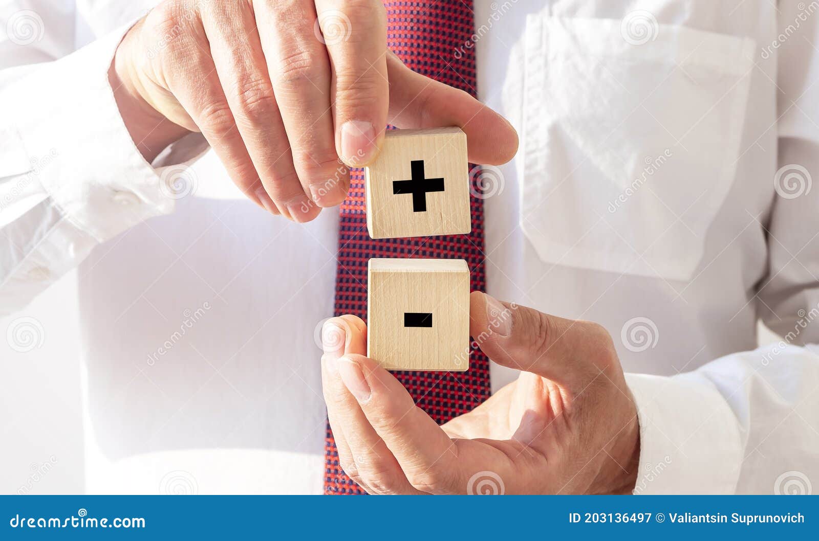 Minus Vs Plus Signs, Comparison of Opposites, Positive Vs Negative ...