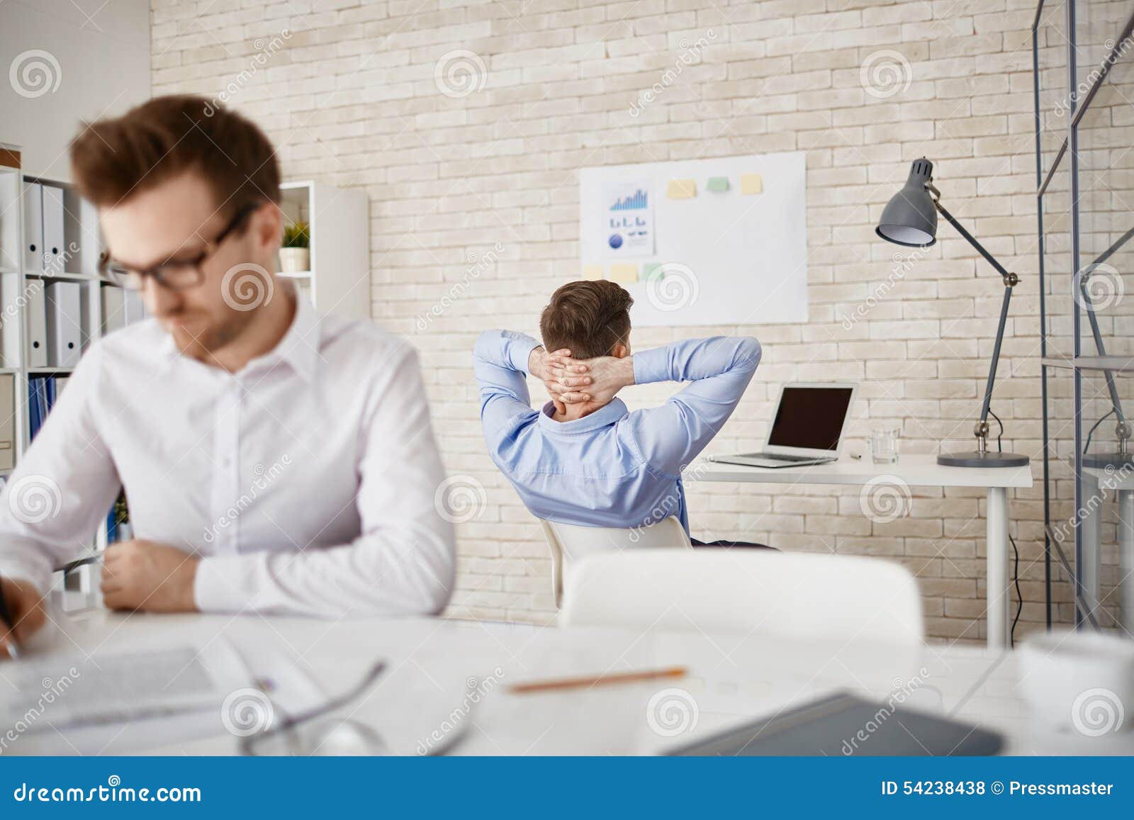 Minute of rest stock photo. Image of executive, rear - 54238438