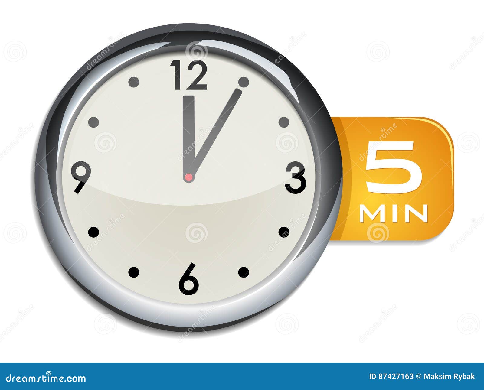 Minuterie D'horloge Murale De Bureau 5 Minutes Illustration de Vecteur ... Minuterie D'horloge Murale De Bureau 5 Minutes Illustration de Vecteur ...