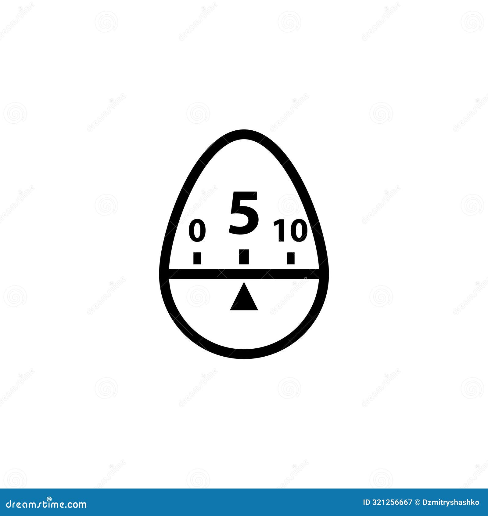 The Minutes Countdown Timer Cartoon Vector | CartoonDealer.com #149694403