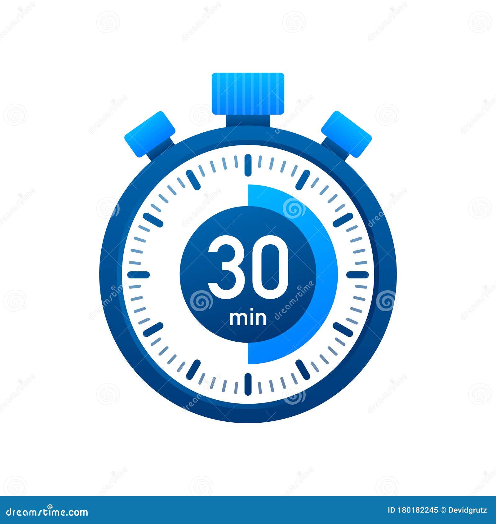 The 30 Minutes, Stopwatch Vector Icon. Stopwatch Icon in Flat Style ... The 30 Minutes, Stopwatch Vector Icon. Stopwatch Icon in Flat Style ...