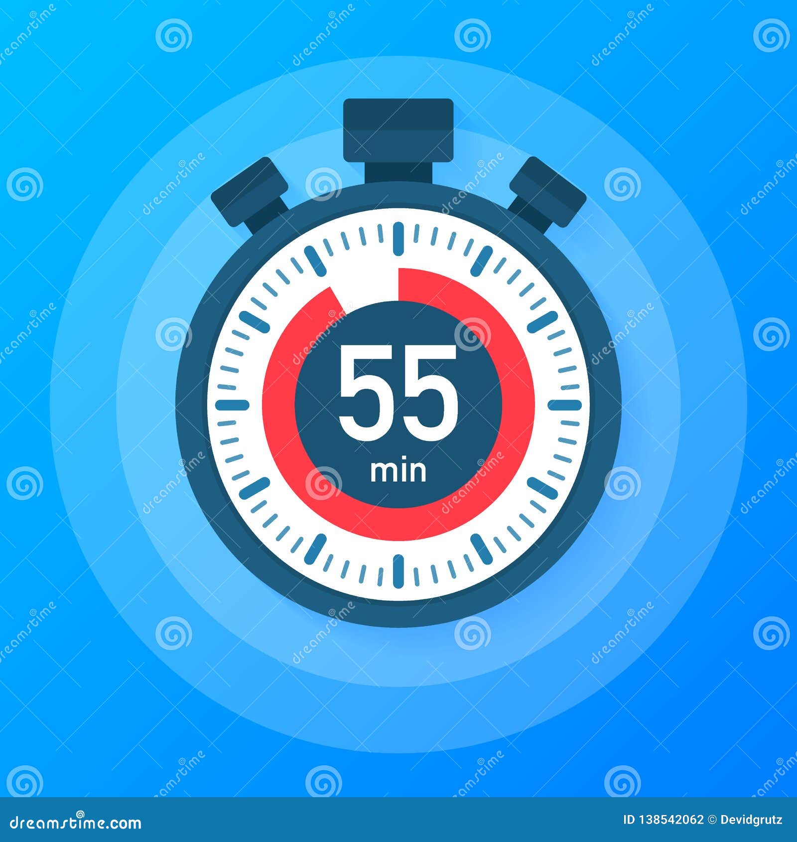 The 55 Minutes, Stopwatch Vector Icon. Stopwatch Icon in Flat Style ... The 55 Minutes, Stopwatch Vector Icon. Stopwatch Icon in Flat Style ...