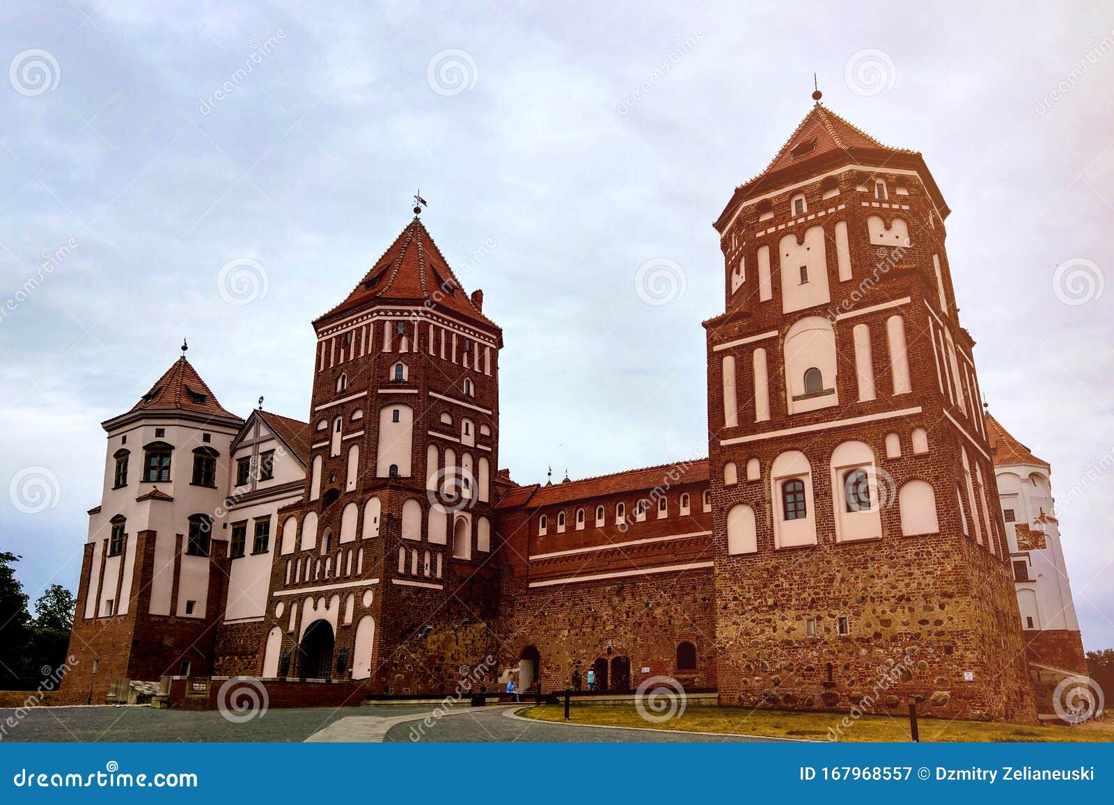 Mir, Belarus - May 25, 2019: View Castle Mir in Belarus Editorial ...
