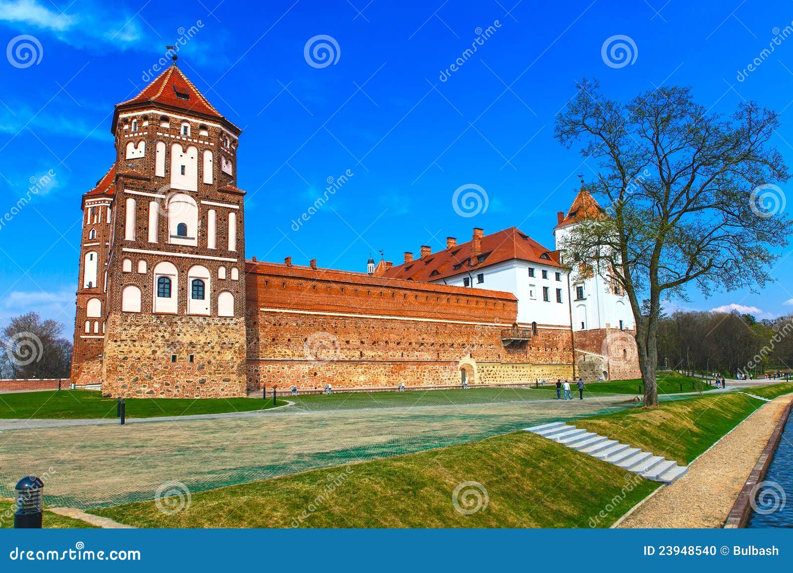 Mir Castle Complex stock photo. Image of culture, beautiful - 23948540