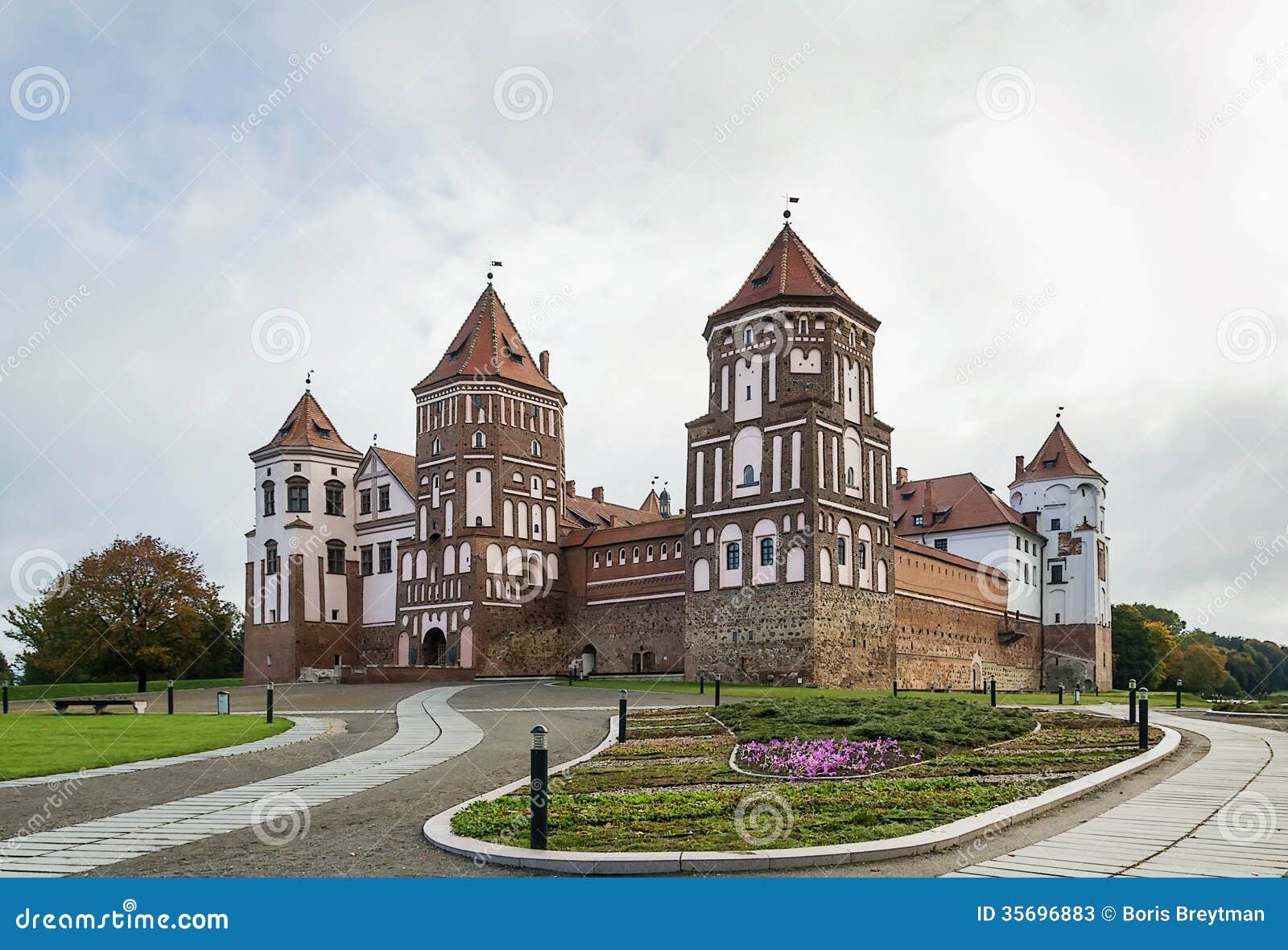 Mir Castle Complex, Belarus Stock Image - Image of europa, famous: 35696883
