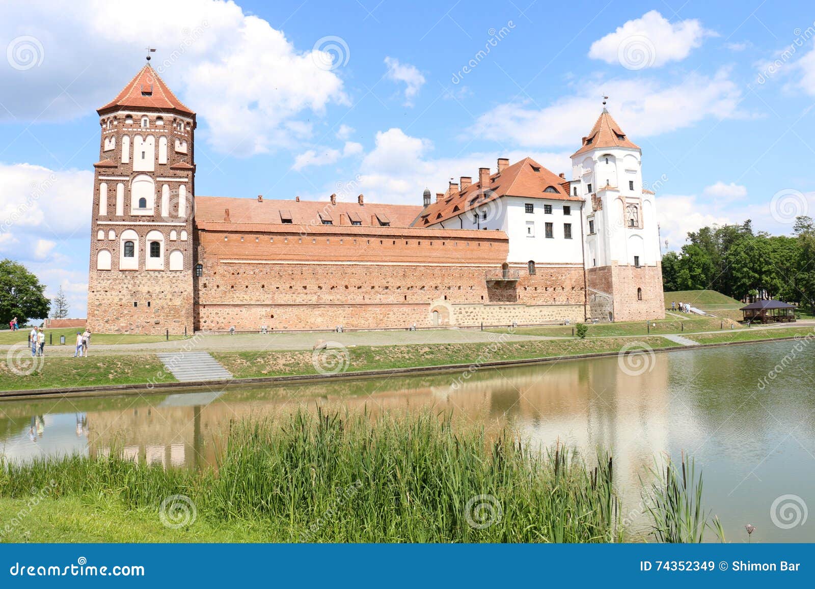 Mir Castle is a Monument of Architecture Editorial Stock Image - Image ...
