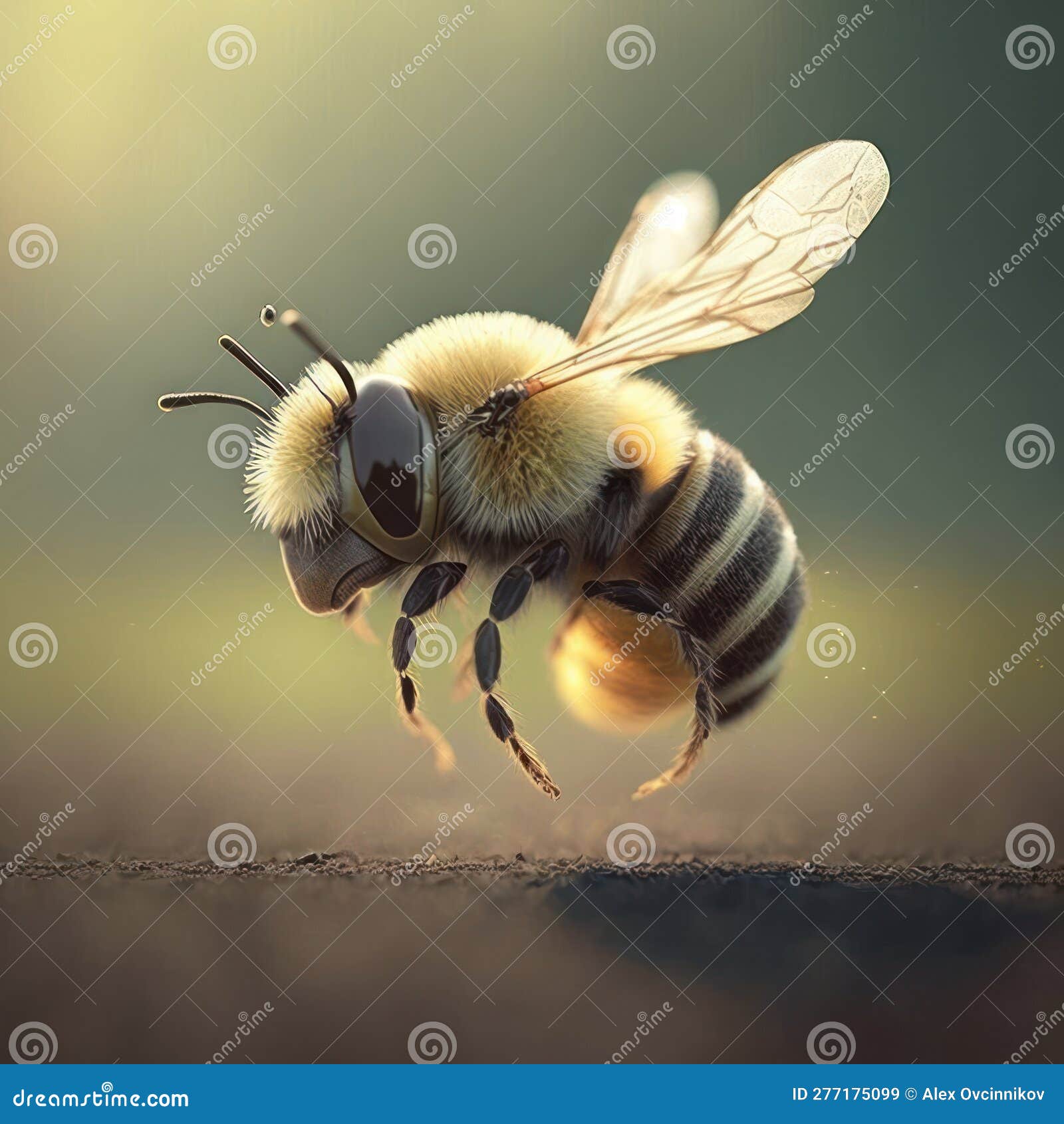 The Miracle of Bee Flight: Awe-Inspiring Image for Educational ...