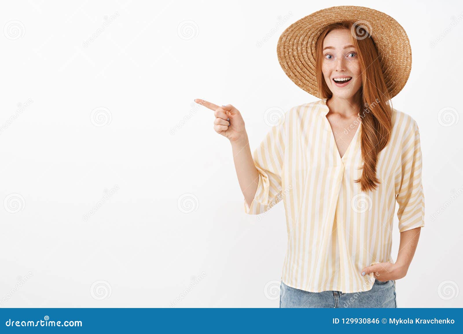 It Is Miracle Look Portrait Of Impressed And Excited Feminine Timid