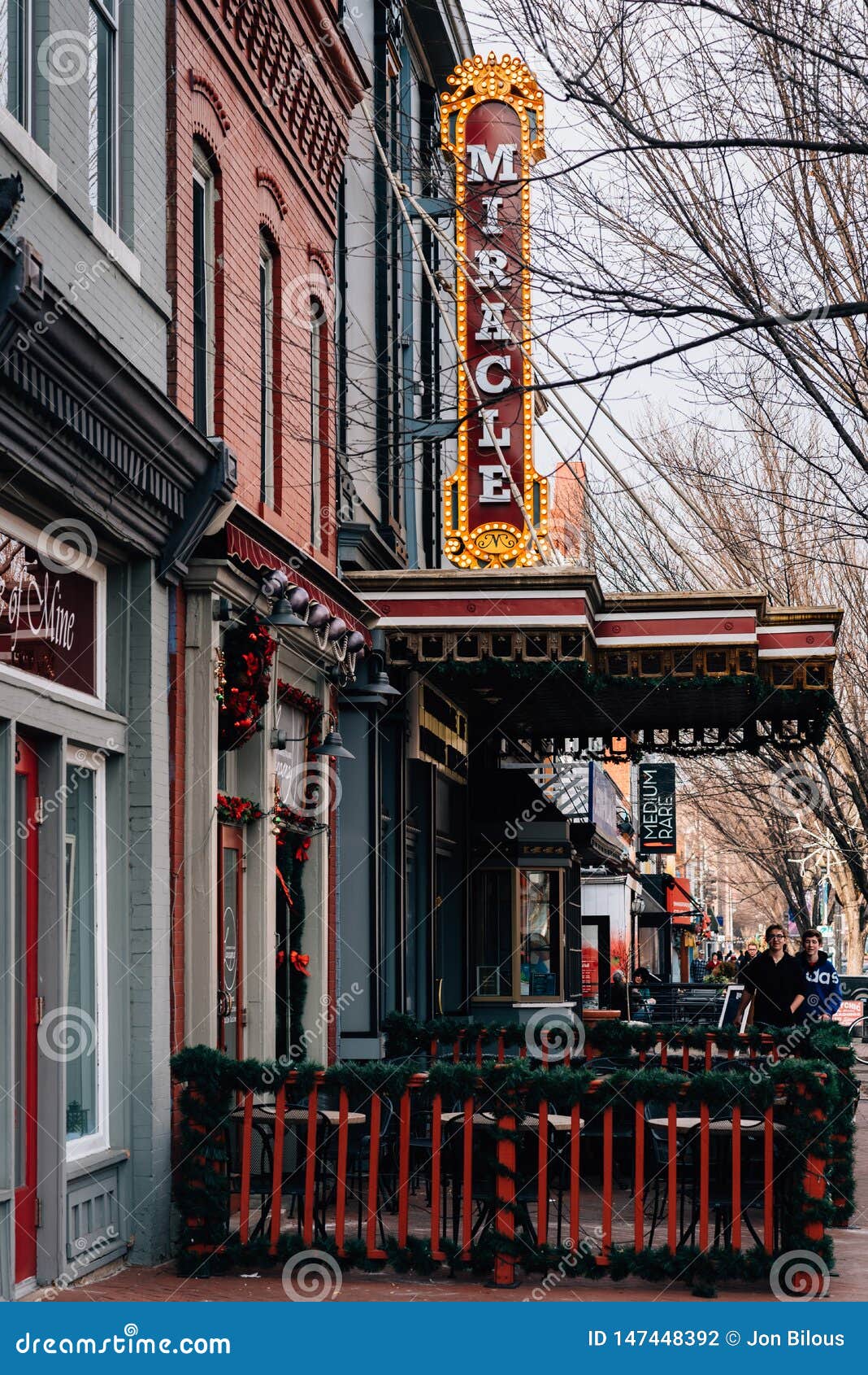 The Miracle Theatre, in Capitol Hill, Washington, DC Editorial ...