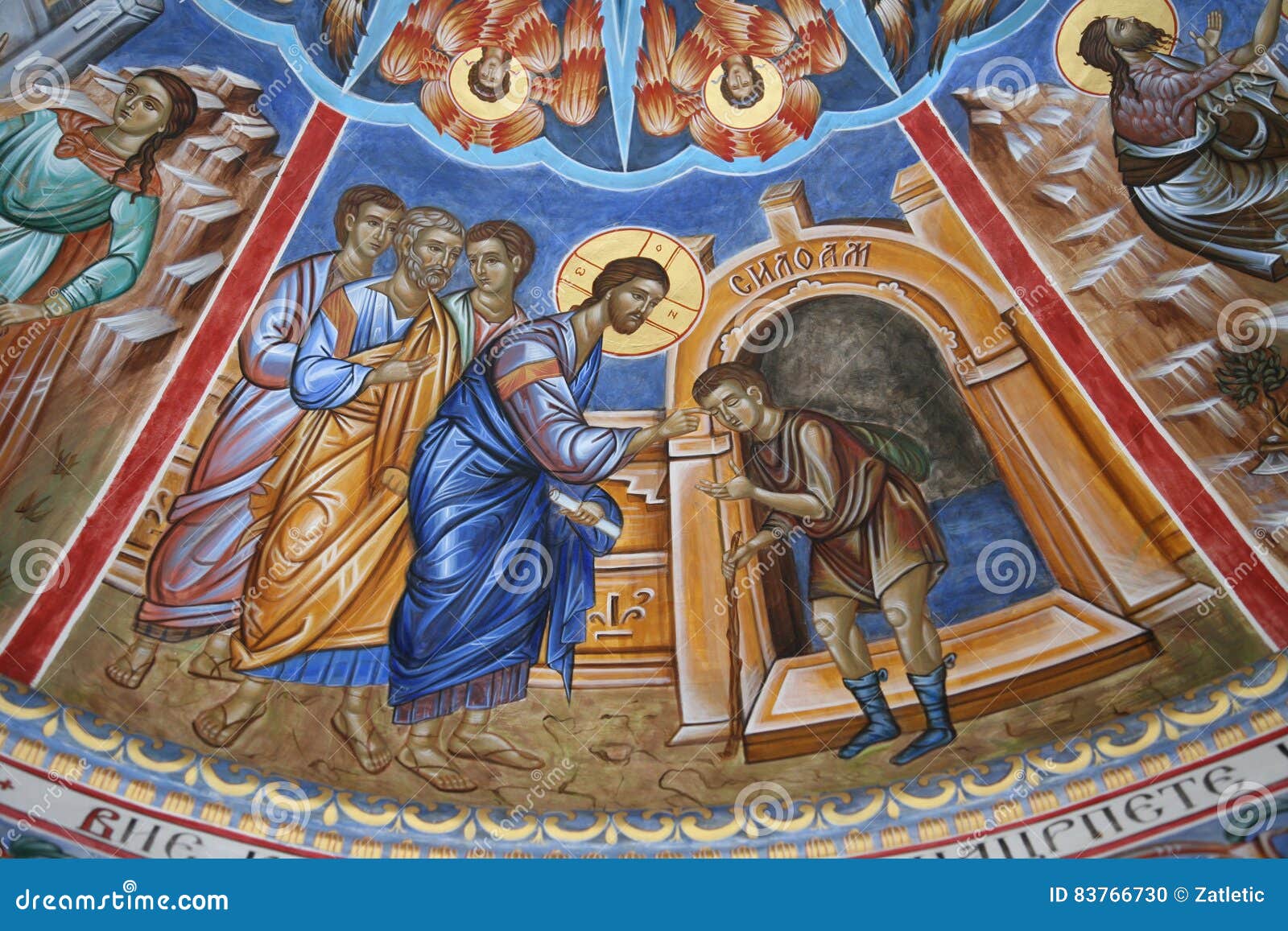 Miracles Attributed To Jesus Stock Photo - Image of miracles, saint ...