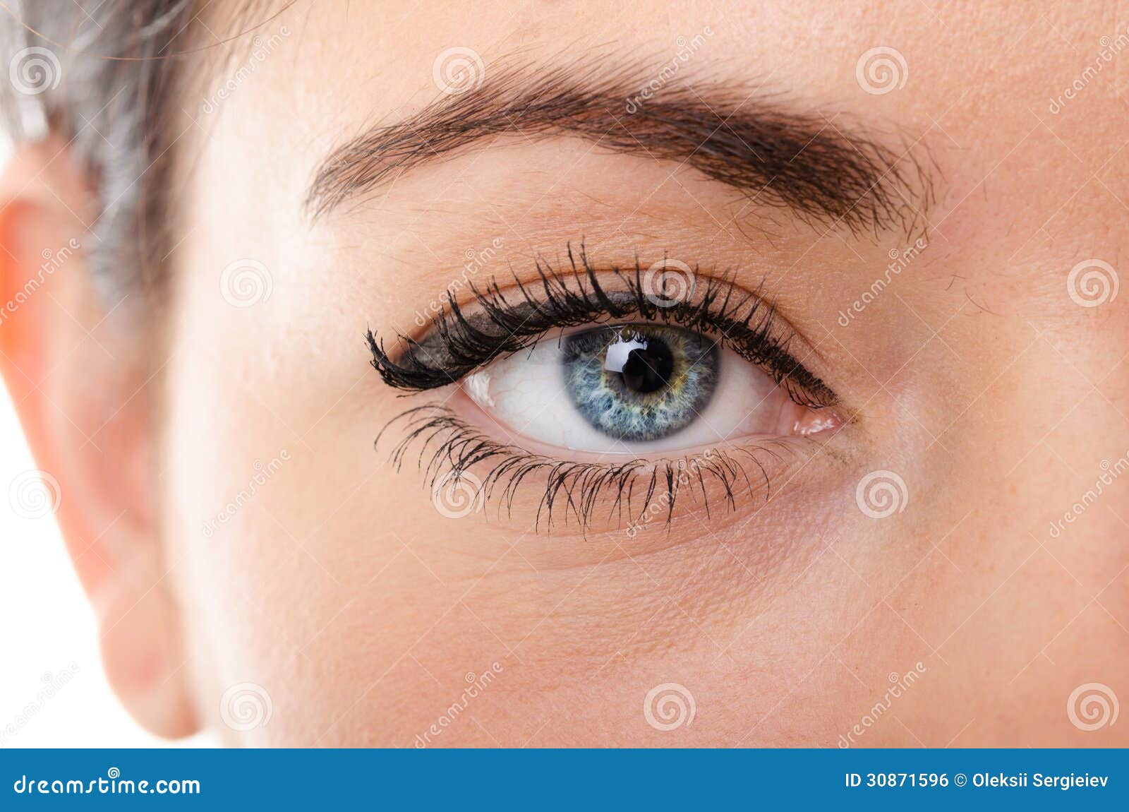 Mirada fría foto de archivo. Imagen de abierto, cubo - 30871596