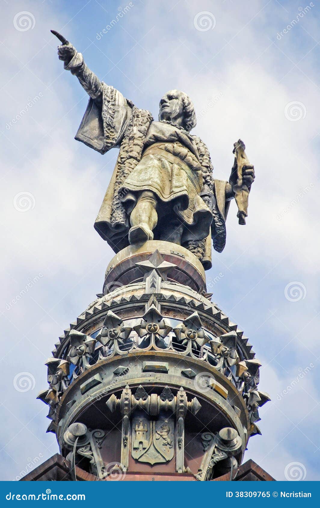 Mirador de Colom stock image. Image of america, spain - 38309765