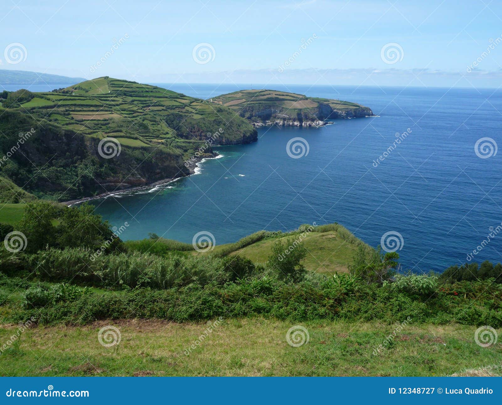 Mirador de Santa Iria stock image. Image of scenic, miguel - 12348727