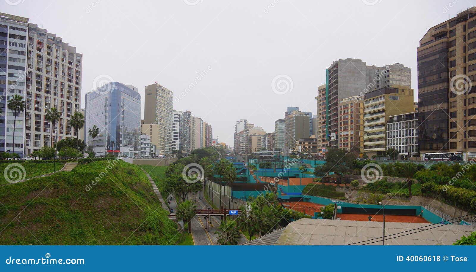Miraflores District, Lima Peru Editorial Stock Photo - Image of ...
