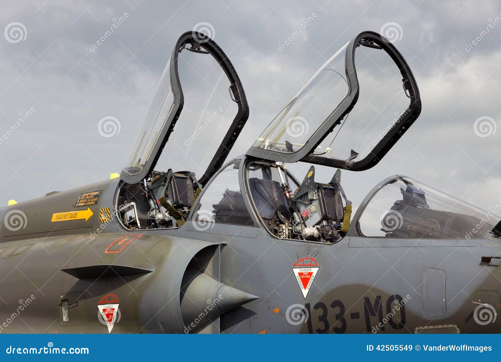 Cockpit Of A Tactical Jet Fighter. Stock Photography | CartoonDealer ...