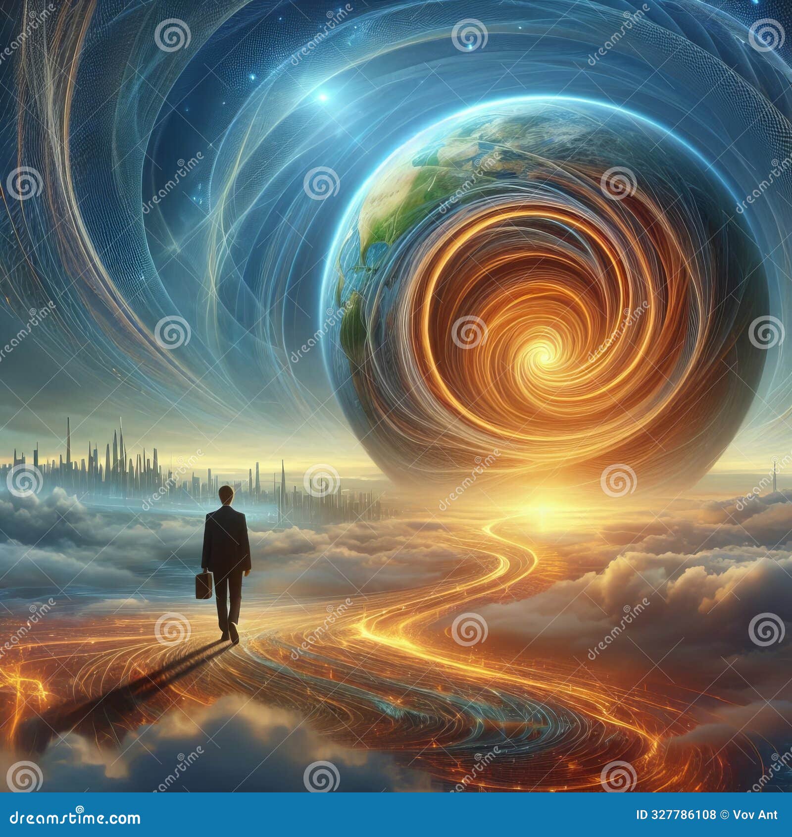 211 29 Mirage Effect a General Term for Any Type of Optical Ill Stock ...