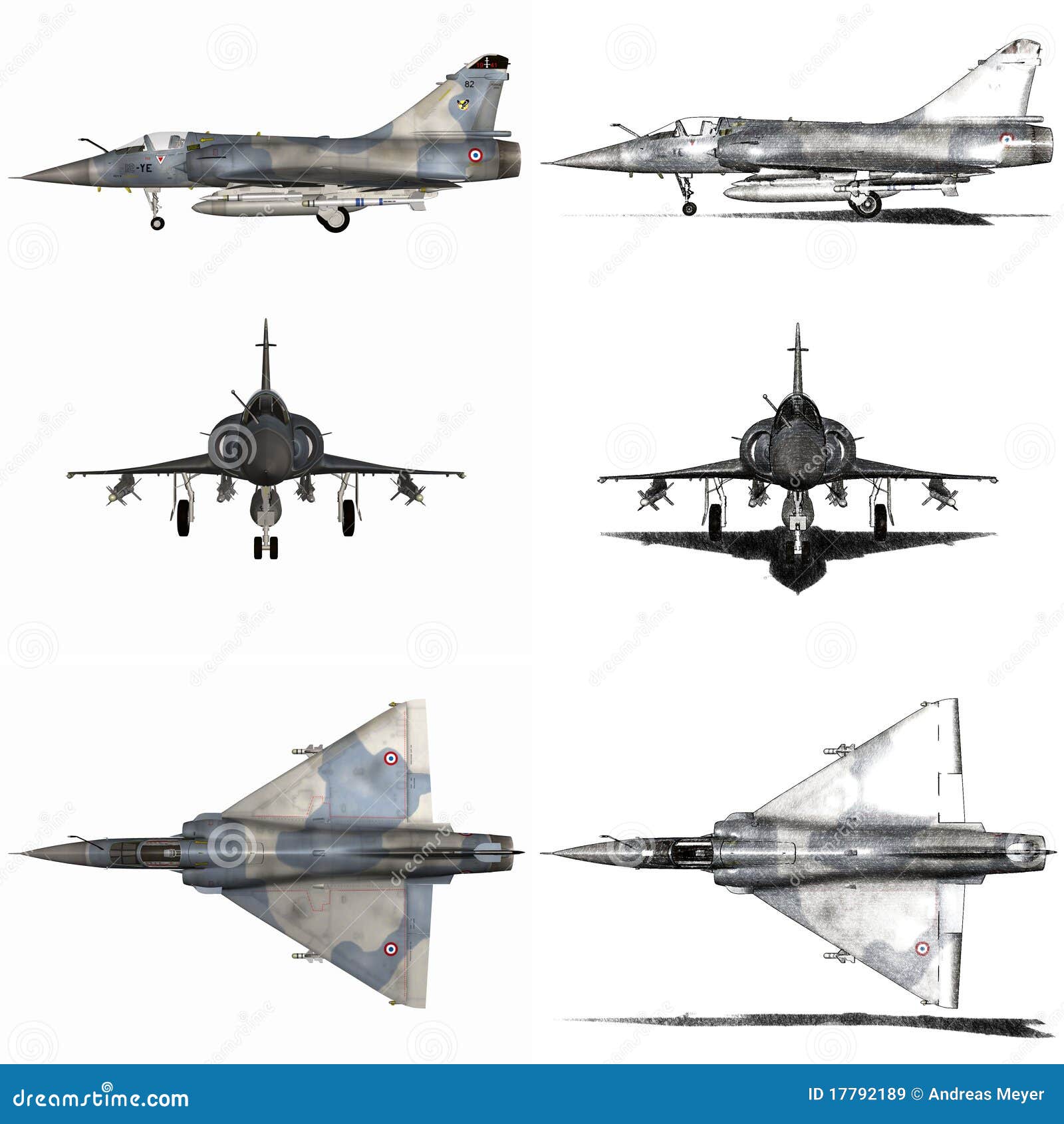 Mirage Fighter Aircraft Stock Illustrations – 20 Mirage Fighter ...