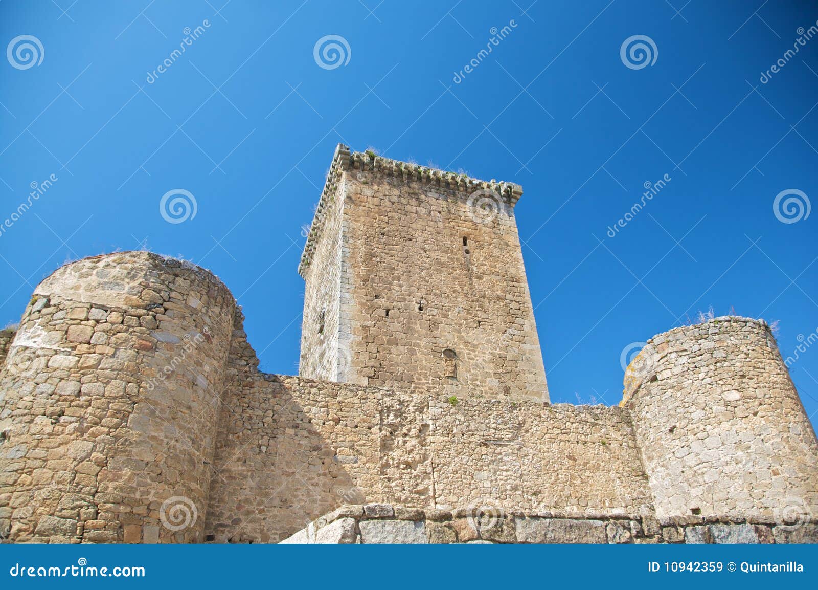 Miranda castle stock image. Image of spain, castle, monument - 10942359