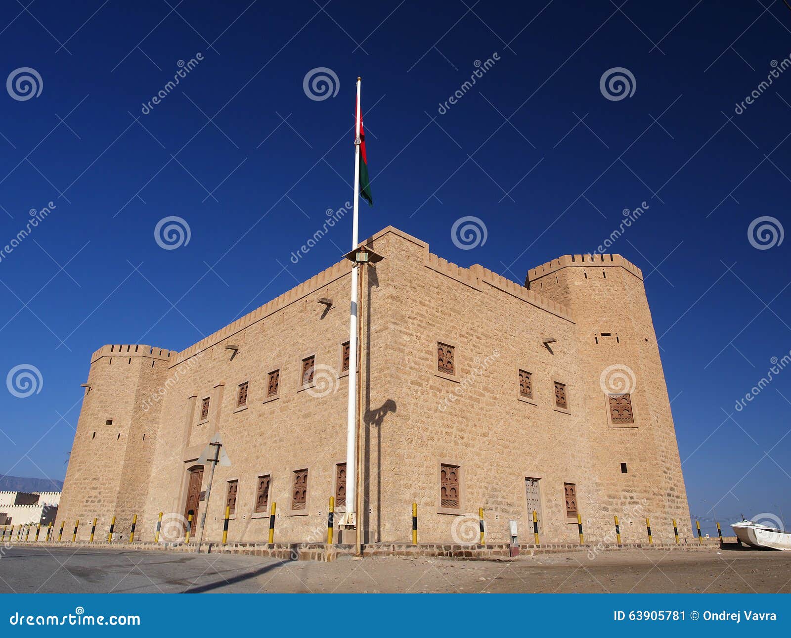 Mirbat Castle stock image. Image of dhofar, building - 63905781