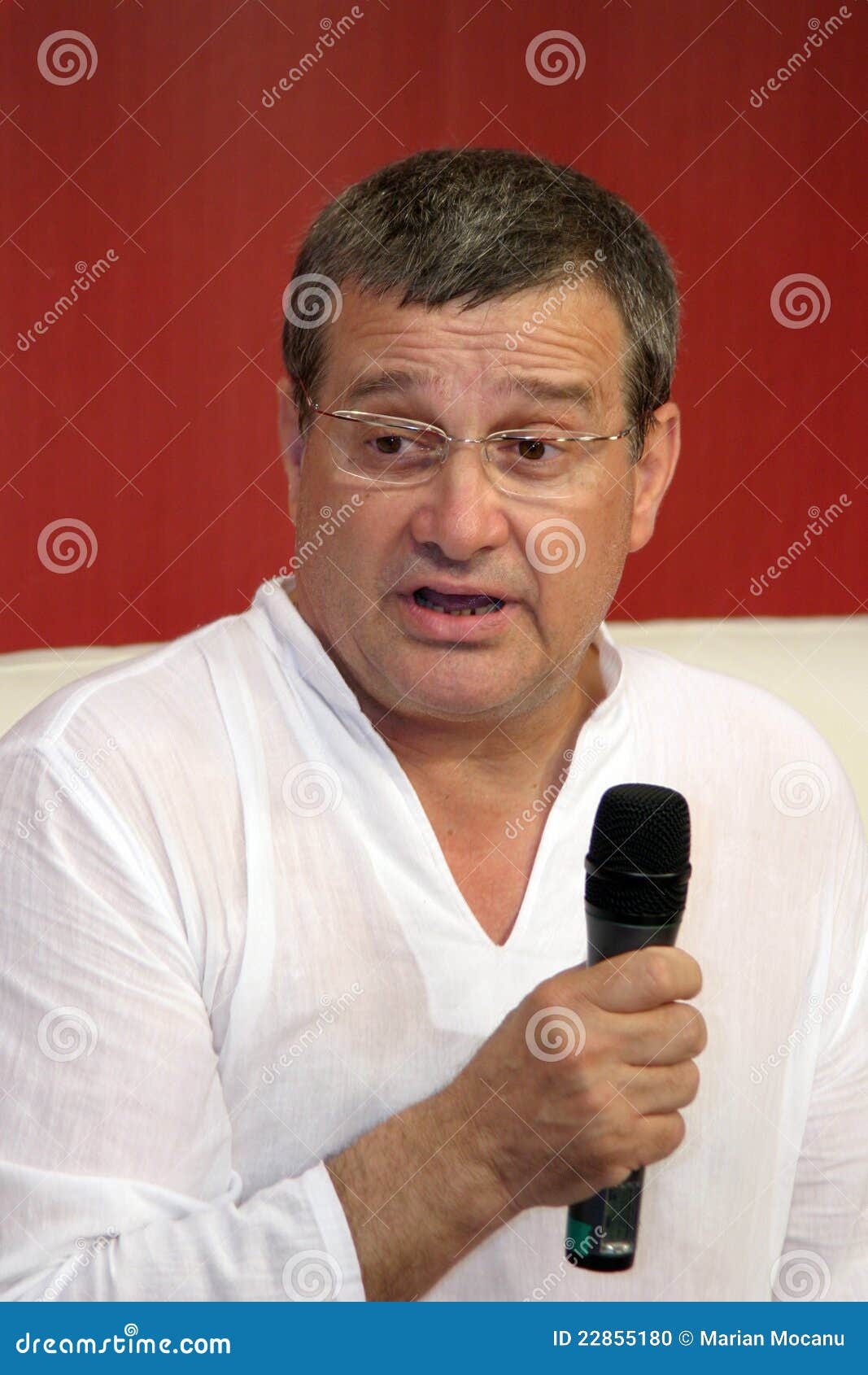 Mircea Dinescu image éditorial. Image du roumain, homme - 22855180