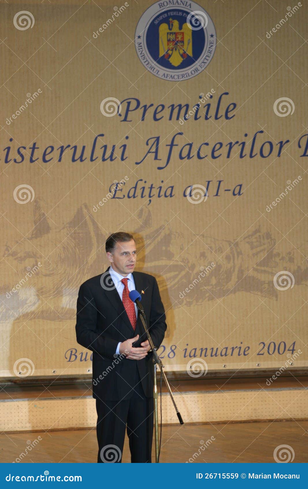 Mircea Geoana editorial stock image. Image of geoana - 26715559