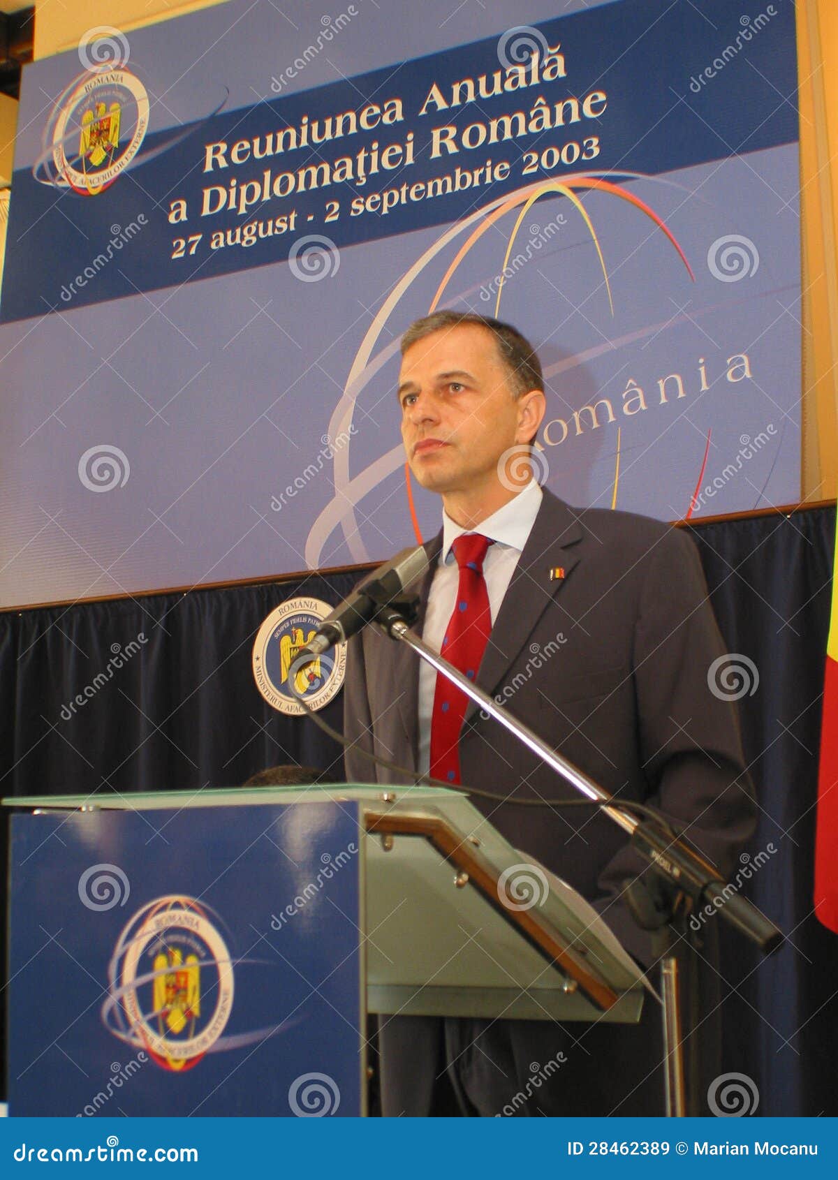 Mircea Geoana editorial stock image. Image of social - 28462389