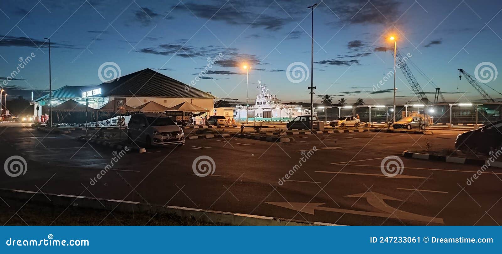 Miri Port Authority Crew Change Terminal Editorial Photo - Image of ...