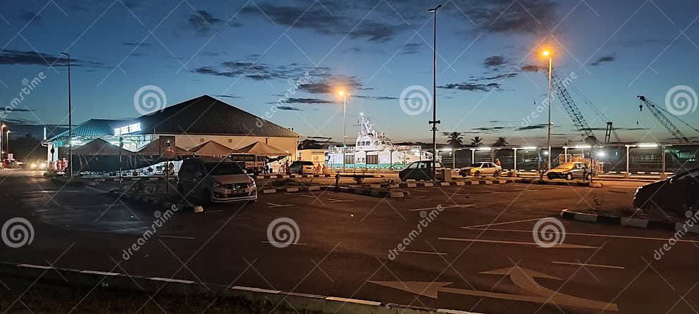 Miri Port Authority Crew Change Terminal Editorial Photo - Image of ...