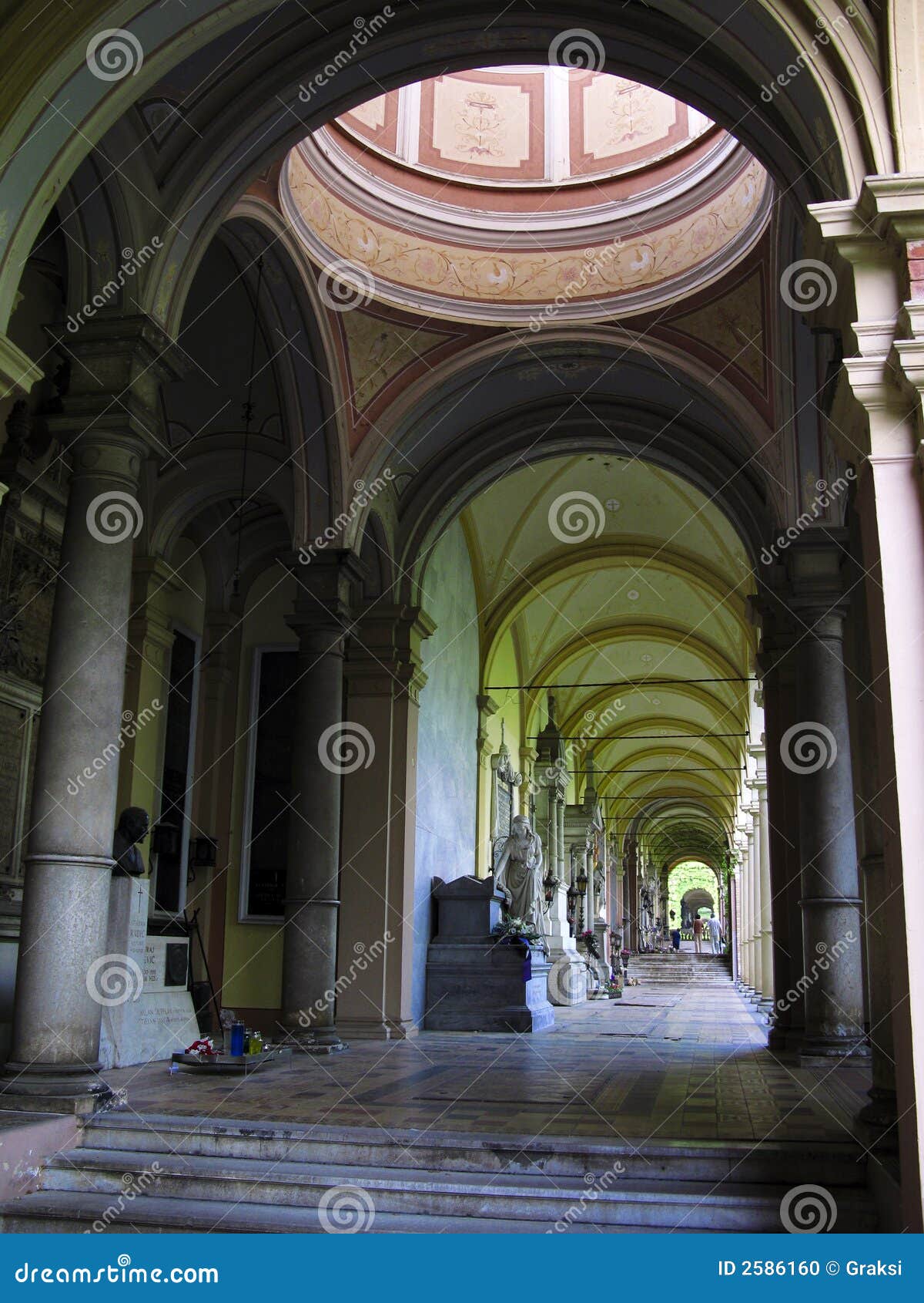 Mirogoj_Zagreb stock photo. Image of cemetery, croatia - 2586160