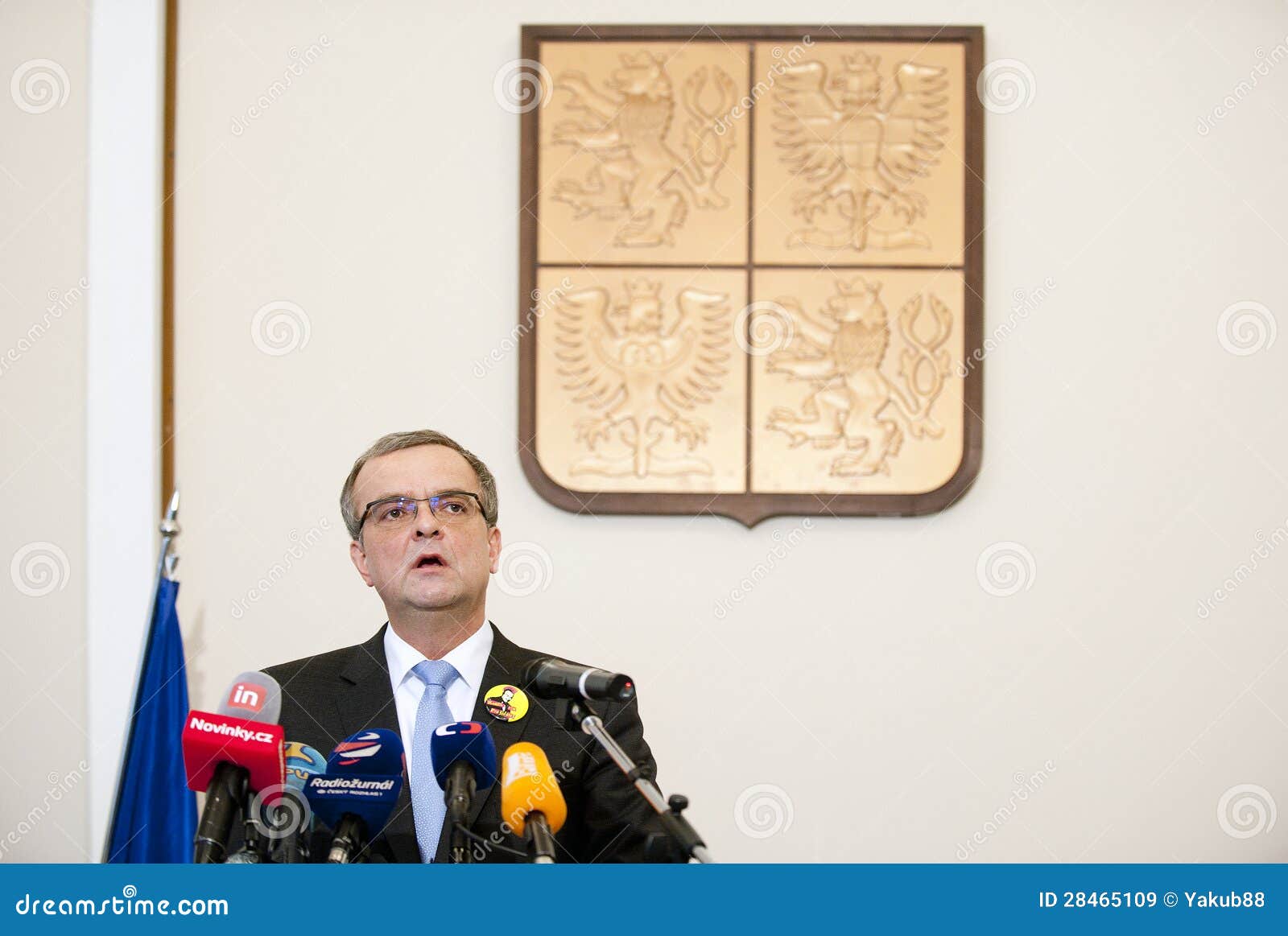 Miroslav Kalousek editorial stock image. Image of finance - 28465109