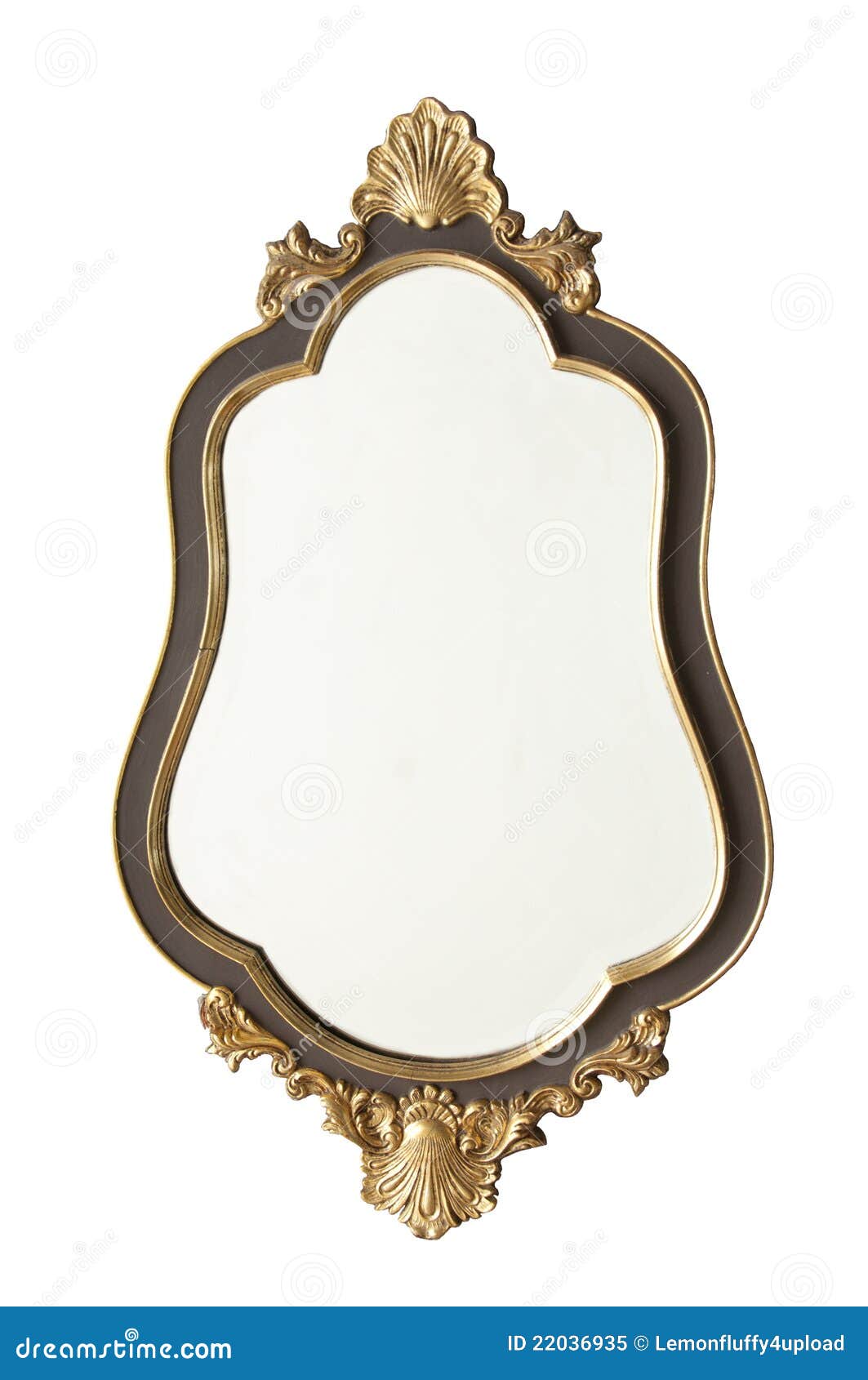 Mirror stock image. Image of decoration, gold, detail - 22036935