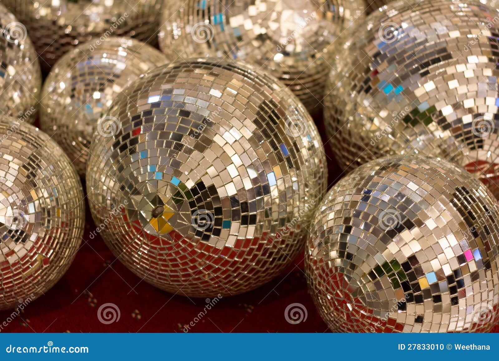 Mirror ball. stock photo. Image of ball, discotheque - 27833010