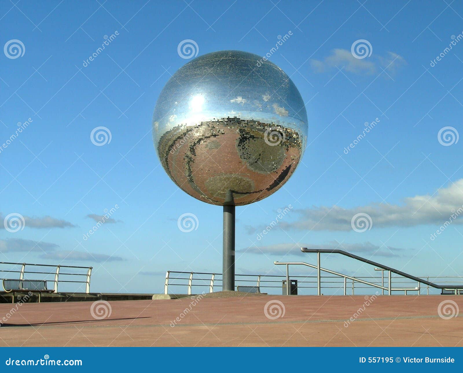 Mirror Ball stock image. Image of turn, architecture, feature - 557195