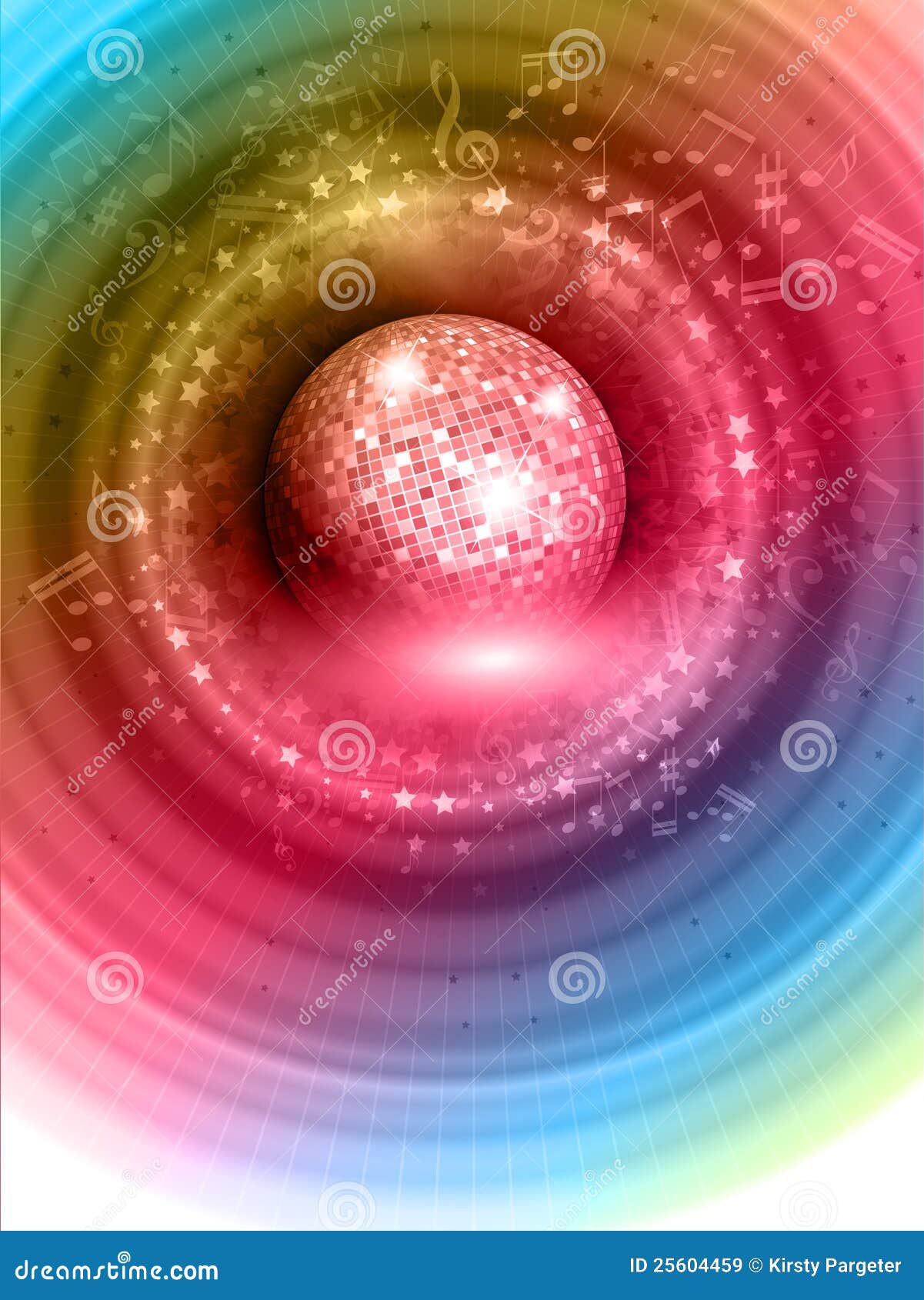 Mirror ball background stock vector. Illustration of decorative - 25604459
