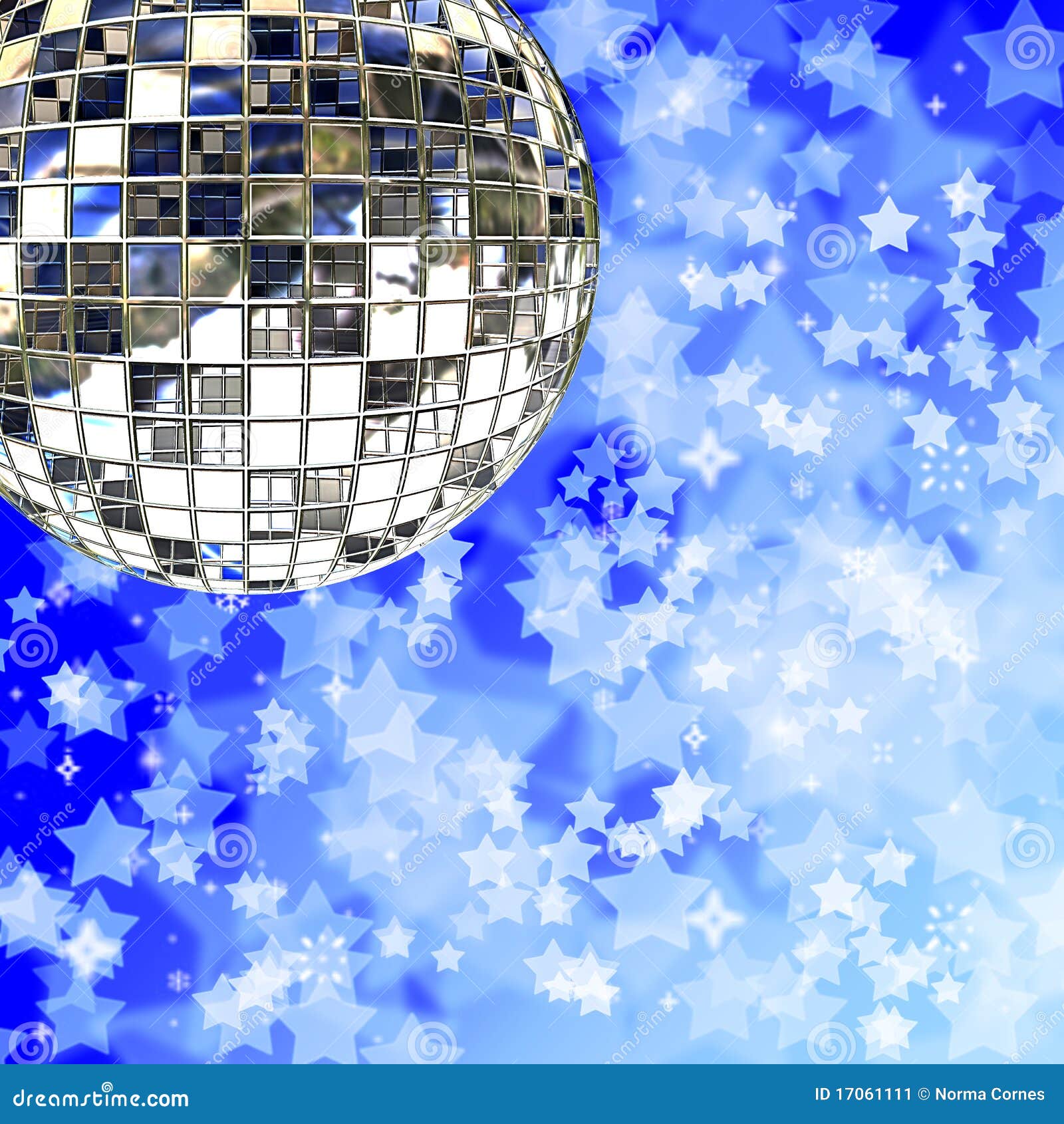 Mirror ball ball stock illustration. Illustration of spin - 17061111