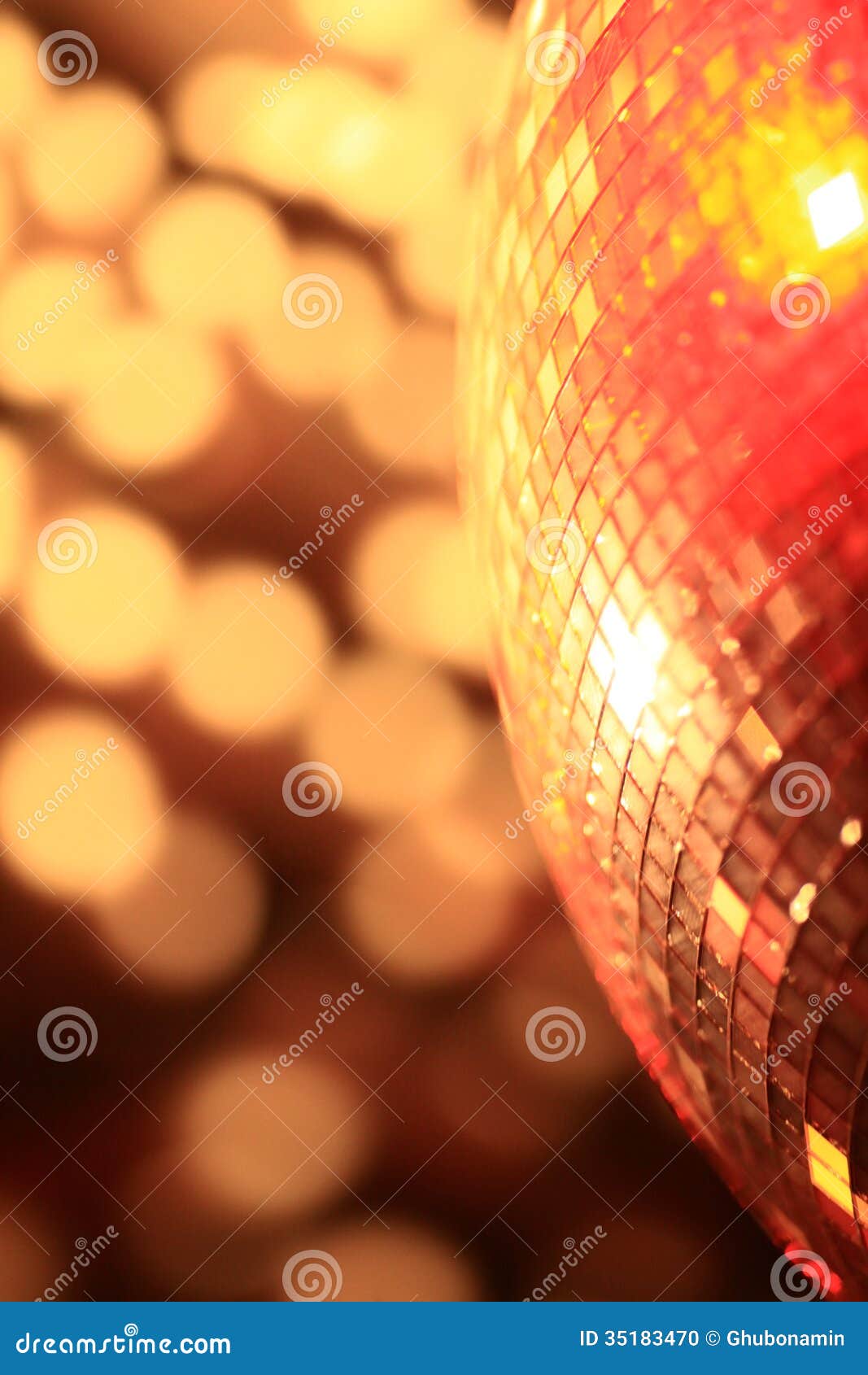 Mirror ball lights stock photo. Image of ball, dance - 35183470