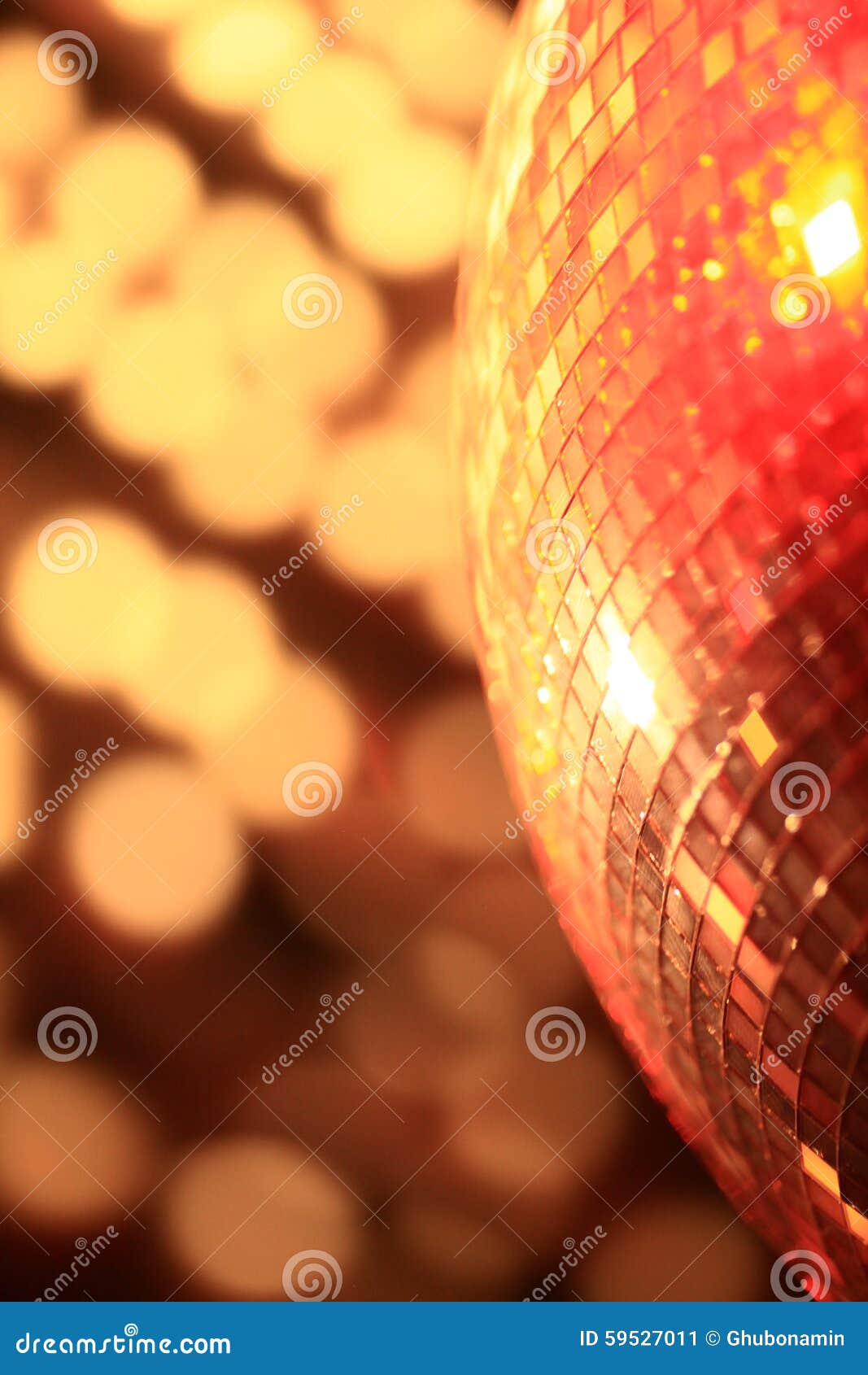 Mirror ball lights stock image. Image of bright, decoration - 59527011